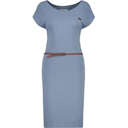 alife and kickin ALIFE & KICKIN Damen Sommerkleid "Damen ElliAK A", blau, Gr. S, 65% Baumwolle, 35% Polyester, Kleider