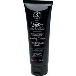 Herren Rasiercreme "Shaving Cream Jermyn Street", 75ml, weiß, Taylor of old Bond Street, Rasierschäume, Sahnig-cremige Textur, ideal für sensible Haut