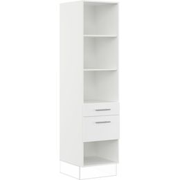 Seitenschrank IMPULS K&Uuml;CHEN, B:50cm H:190,7cm T:57,6cm, wei&szlig;, Dekorfolie, Holzwerkstoff, K&uuml;che, Schr&auml;nke, ""Valencia", Breite/H&ouml;he: 50/190,7 cm, mit