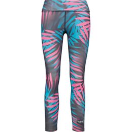 alife and kickin ALIFE & KICKIN Damen Leggings "Damen AriaAK", blau, Gr. XS, 44% Polyamid, 44% Polyester, 12% Elasthan, Hosen