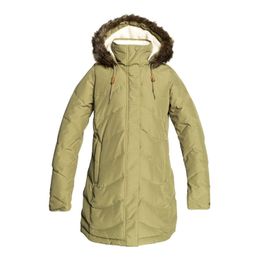 Roxy Damen Winterjacke "Ellie", gr&uuml;n, Gr. L, [Hauptstoff] 100% Polyester, Jacken