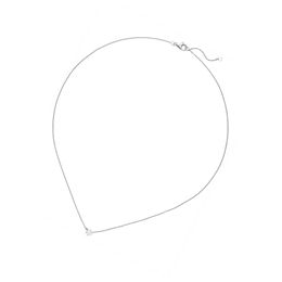Jobo Damen Kette mit Anh&auml;nger "7 Diamanten", Diamanten Wei&szlig;gold 585, L: 45, wei&szlig;, Diamanten, Wei&szlig;gold 585, Halsketten, 585 Wei&szlig;gold 45 cm