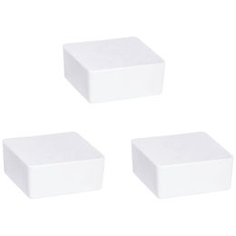 Luftentfeuchter-Nachf&uuml;llpack Wenko, B:12cm H:12cm T:5cm, wei&szlig;, Klimager&auml;te-Nachf&uuml;llpacks, "Cube", 3 x 1 kg