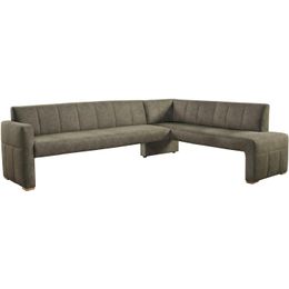 Essbank, B:265cm H:83cm T:199cm, grün, exxpo - SOFA FASHION, Sitzbänke, elegant und modern mit hohem Sitzkomfort