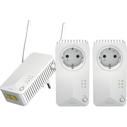 Strong Reichweitenverstärker "POWERLINE WI-FI 600 TRIPLE PACK", B:6cm H:11,7cm T:7,4cm, weiß, Router, 600 Mbit/s, WiFi, 3 Einheiten