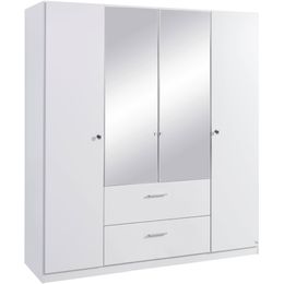 Dreht&uuml;renschrank Rauch, B:180cm H:197cm T:54cm, wei&szlig;, Holzwerkstoff, Schr&auml;nke, "Kleiderschrank Schrank Garderobe Schlafzimmer B&uuml;roschrank BUCHHOLZ",