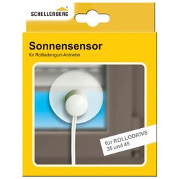Schellenberg Sensor "für elektrische Gurtwickler RolloDrive 35 und 45", weiß, Sensoren, Sonnensensor, Kabellänge 1,5 m, weiß