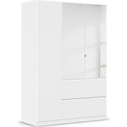 Drehtürenschrank Rauch, B:136cm H:197cm T:54cm, weiß, Holzwerkstoff, Schränke, "Kleiderschrank Schrank Garderobe Wäscheschrank COSTA in 3 Breiten",