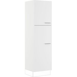 W&auml;scheschrank IMPULS K&Uuml;CHEN, B:60cm H:205,1cm T:57,6cm, wei&szlig;, Dekorfolie, Holzwerkstoff, Schr&auml;nke, ""Valencia", Breite/H&ouml;he: 60/205,1 cm, mit