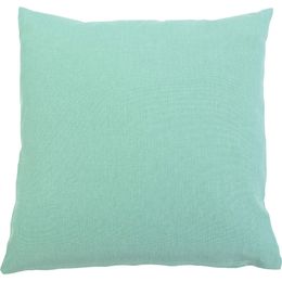 G&ouml;zze Dekokissen G&Ouml;ZZE, B:40cm L:40cm, gr&uuml;n, Polyester, Dekokissen_Sitzkissen_Kissenh&uuml;llen, "Milano", mit Rei&szlig;verschluss, Kissenh&uuml;le ohne F&uuml;llung, 2 St&uuml;ck