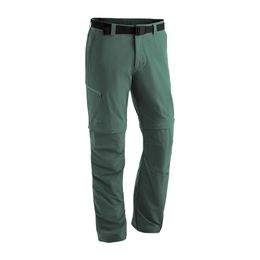 Maier Sports Herren Funktionshose "Tajo 2", grün, Gr. 29, 90% Polyamid, 10% Elasthan, Hosen, Herren Wanderhose, zipp-off Outdoor-Hose, 4 Taschen,