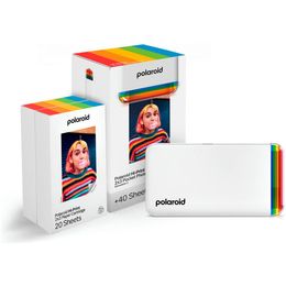 Polaroid Fotodrucker "Everything Box HiPrint 2x3 Gen 2", B:10,2cm H:17,5cm T:10,2cm, wei&szlig;, Drucker