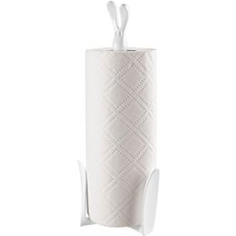 Koziol K&uuml;chenrollenhalter "K&uuml;chenrollenhalter ROGER", B:12cm H:33cm L:12cm T:12cm, wei&szlig;, K&uuml;chenrollenhalter, sp&uuml;lmaschinengeeignet,melaminfrei