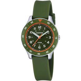 Calypso Watches Kinder Quarzuhr "Junior Collection", gr&uuml;n, Armbanduhren, Armbanduhr, Kinderuhr, Junge, analog, ideal auch als Geschenk