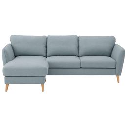 Ecksofa Home Affaire, B:242cm H:88cm T:152cm, grün, 100% Polyester, Wohnzimmer, Sofas, "MARSEILLE (242/152cm),L-Form, Rec. rechts/links",