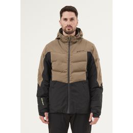 WHISTLER Herren Skijacke "CARLO", grün, Gr. XXL, kariert, mehrfarbig, 100% Polyester, Jacken, mit hochwertiger Skifahrer-Ausstattung