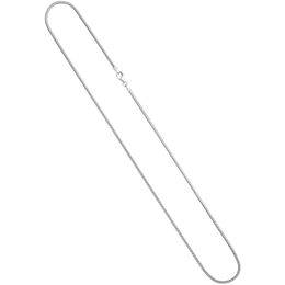 Jobo Damen Goldkette, Weißgold 585, L: 42, weiß, Weißgold 585, Halsketten, Schlangenkette 585 Weißgold 42 cm 1,4 mm