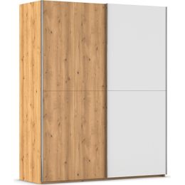 Schwebetürenschrank Rauch, B:181cm H:223cm T:68cm, weiß, Holz teilmassiv, Schränke, "Kleiderschrank Schrank Garderobe Schlafzimmerschrank