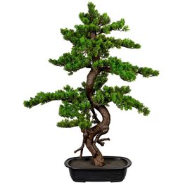 Kunstbonsai Creativ green, B:55cm H:85cm, gr&uuml;n, Kunststoff, Kunstpflanzen, "Bonsai"