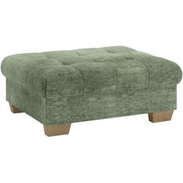 Hocker MR. COUCH, B:108cm H:44cm T:88cm, gr&uuml;n, Dolce (100% Polyester), Wohnzimmer, Hocker, "Nikita II", passend zu der Garnitur, wahlweise mit