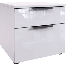 Nachtkommode wimex, B:41cm H:39cm T:41cm, weiß, Spanplatte, Sideboards, "level36 D by fresh to go", mit soft-close Funktion und Lackfronten, 2