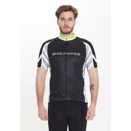 Endurance Herren Radtrikot "Parmer M Cycling", bunt, Gr. S, bedruckt, 100% Polyester, Trikots, mit extra viel Komfort