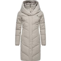 Ragwear Damen Winterjacke "Natalka II", wei&szlig;, Gr. XL, Au&szlig;enmaterial: 100% Polyester; Innenfutter: 100% Polyester; Wattierung: 100% Polyester, Jacken,
