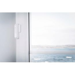 Smart-Home-Zubeh&ouml;r "Fenster-/ T&uuml;rkontakt V2", B:5cm H:3,3cm T:9,2cm, wei&szlig;, Lupus Electronics, Smart-Home-Stationen