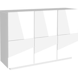Kommode Inosign, B:121cm H:86cm T:38cm, wei&szlig;, Holzwerkstoff, Wohnzimmer, Sideboards, "Ping"