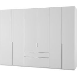 Kleiderschrank wimex, B:270cm H:208cm T:58cm, weiß, Schlafzimmer, Schränke, "New York", wahlweise 208 oder 236cm hoch