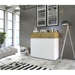 Kommode Inosign, B:90cm H:86cm T:40cm, wei&szlig;, FSC-zertifizierter Holzwerkstoff, Flur, Sideboards, "Rimini", Breite 90 cm