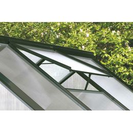 Fenster Vitavia, gr&uuml;n, Aluminium, Fenster, "Geeignet f&uuml;r: Calypso", Gew&auml;chshaus-Fensterrahmen aus Aluminium, ohne Fensterscheibe