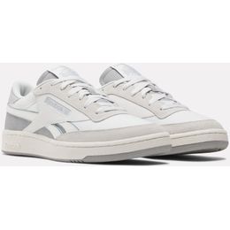 Reebok CLASSIC Damen Sneaker "CLUB C REVENGE", Gr. 36,5, grau, Leder, Synthetik, Schuhe