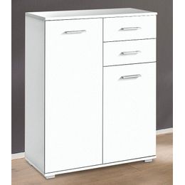 Kombikommode Priess, B:81,5cm H:103,5cm T:38cm, weiß, Holzwerkstoff, Schlafzimmer, Sideboards