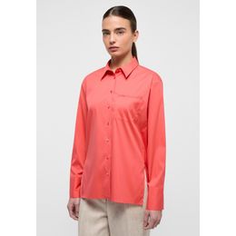 Eterna Damen Hemdbluse "LOOSE FIT", rot, Gr. 36, 79% cotton, 3% Elasthan, 18% Polyamid, Blusen
