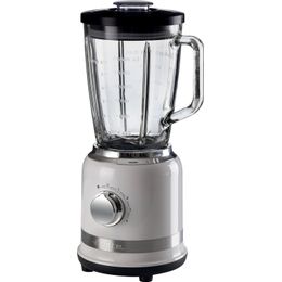 Ariete Standmixer "585W Moderna weiß, 1,5 L", B:20,5cm H:42cm T:18,5cm, weiß, Zerkleinerer