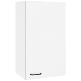 H&auml;ngeschrank Optifit, B:50cm H:89,6cm T:34,9cm, wei&szlig;, Holzwerkstoff, K&uuml;che, Schr&auml;nke, "Elga", mit Soft-Close-Funktion und Metallgriff, Breite 50 cm