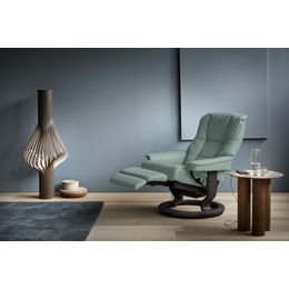 Relaxsessel stressless, B:79cm H:101cm T:77cm, grün, Leder BATICK: BATICK ist ein leicht korrigiertes, durchgefärbtes und genarbtes Möbelleder, bei