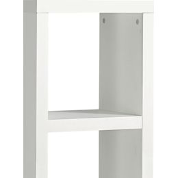 Regalwürfel HEINE HOME, B:39,5cm H:75cm T:29,5cm, weiß, MDF, Regale