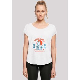 F4NT4STIC Damen T-Shirt "Japanischer Shiba Inu Hund", wei&szlig;, Gr. S, Obermaterial: 100% Baumwolle, Shirts, Premium Qualit&auml;t