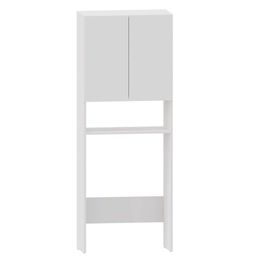 Waschmaschinenumbauschrank Home Affaire, B:68cm H:180cm T:35cm, wei&szlig;, Spanplatte, Schr&auml;nke, "Wisla", mit 2 T&uuml;ren, Breite 68 cm, H&ouml;he 180 cm