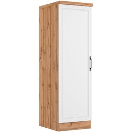 Vorratsschrank KOCHSTATION, B:50cm H:166cm T:60cm, wei&szlig;, Holzwerkstoff, MDF, K&uuml;che, Schr&auml;nke, "KS-Lana", Breite 50 cm