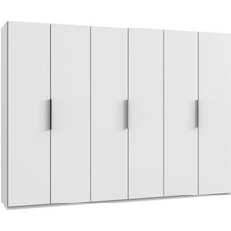 Kleiderschrank wimex, B:300cm H:216cm T:58cm, weiß, Schlafzimmer, Schränke, "Level by fresh to go", ohne Schubladen