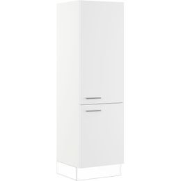Seitenschrank IMPULS K&Uuml;CHEN, B:60cm H:190,7cm T:57,6cm, wei&szlig;, Dekorfolie, Holzwerkstoff, K&uuml;che, Schr&auml;nke, ""Valencia", Breite/H&ouml;he: 60/190,7 cm",