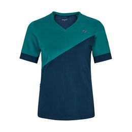 Ziener Damen T-Shirt "NAHALA", gr&uuml;n, Gr. 34, Obermaterial: 1. 92% Polyester, 8% Elasthan; 2. 92% Polyester, 8% Elasthan;, Shirts