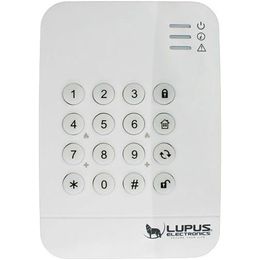 Smart-Home-Zubeh&ouml;r "XT Keypad V2", B:17,1cm H:8,3cm T:17,1cm, wei&szlig;, Lupus Electronics, Smart-Home-Stationen