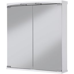 Spiegelschrank Jokey, B:60cm H:65,9cm T:21cm, wei&szlig;, MDF, Badezimmer, Schr&auml;nke, "Ampado 60", wei&szlig;, 60 cm Breite
