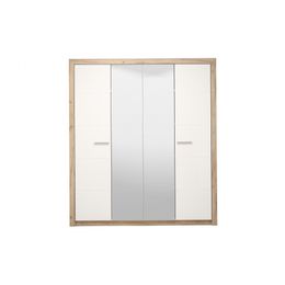 Kleiderschrank Inosign, B:223,5cm H:204cm T:55cm, weiß, Hartfaserplatte, MDF, Spanplatte, Jugendzimmer, Schränke, "Astor, FSC -zertifizierter