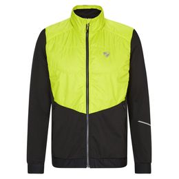 Ziener Herren Funktionsjacke "NESKO", gr&uuml;n, Gr. 60, Obermaterial: 1. 94% Polyester, 6% Elasthan; 2. 100% Polyester;Futter: 100% Polyester;Wattierung: