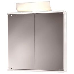 Spiegelschrank Jokey, B:60cm H:74cm T:19cm, wei&szlig;, MDF, Badezimmer, Schr&auml;nke, "19122", wei&szlig;, 60 cm Breite